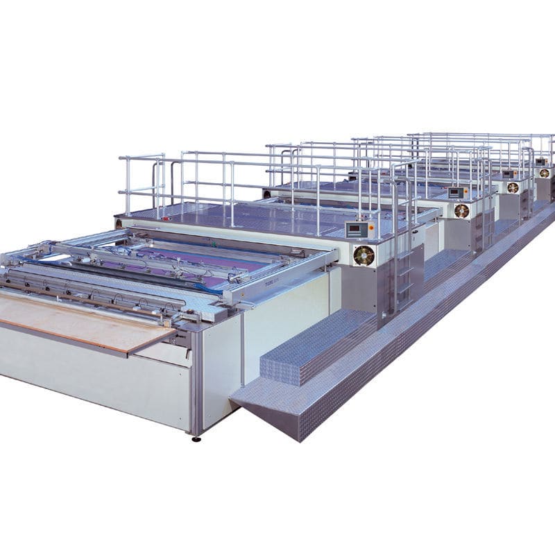 Automatic screen printing machine - 5000 series - THIEME - 2-color / 3 ...