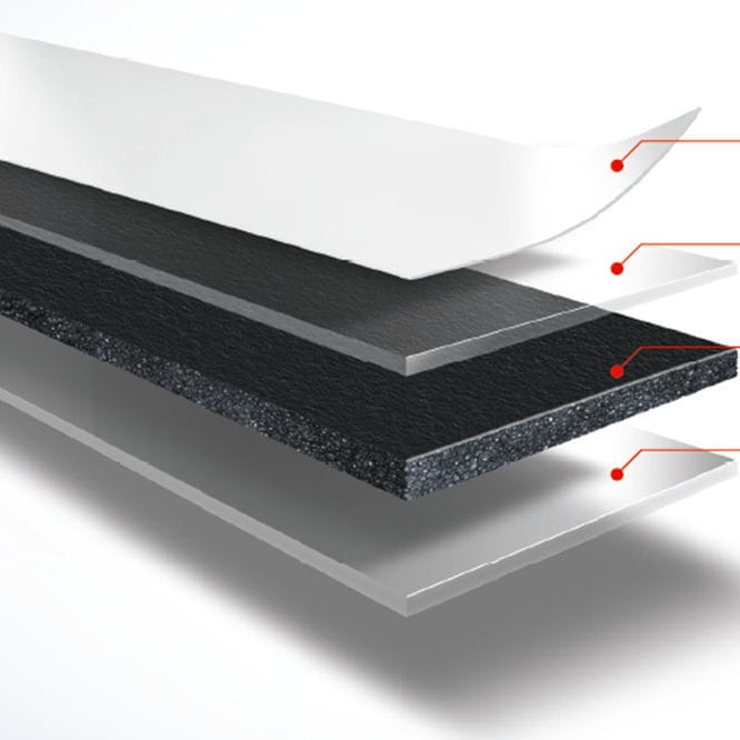 Double-sided adhesive tape - DuploCOLL® G - Lohmann - foam / acrylic ...