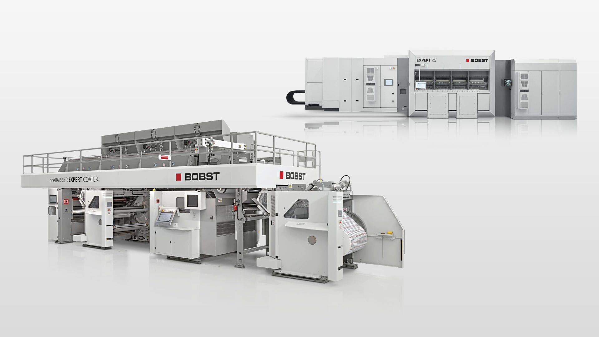 Vacuum metallizing system - oneBARRIER - BOBST - for paper