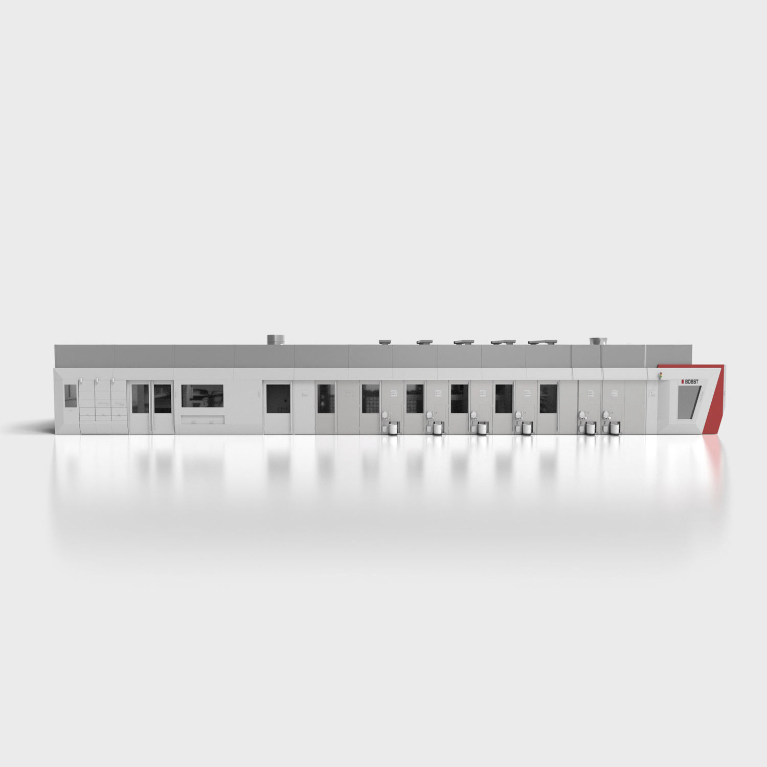 Paper printing press - MASTERLINE DRO - BOBST - for packaging / color ...