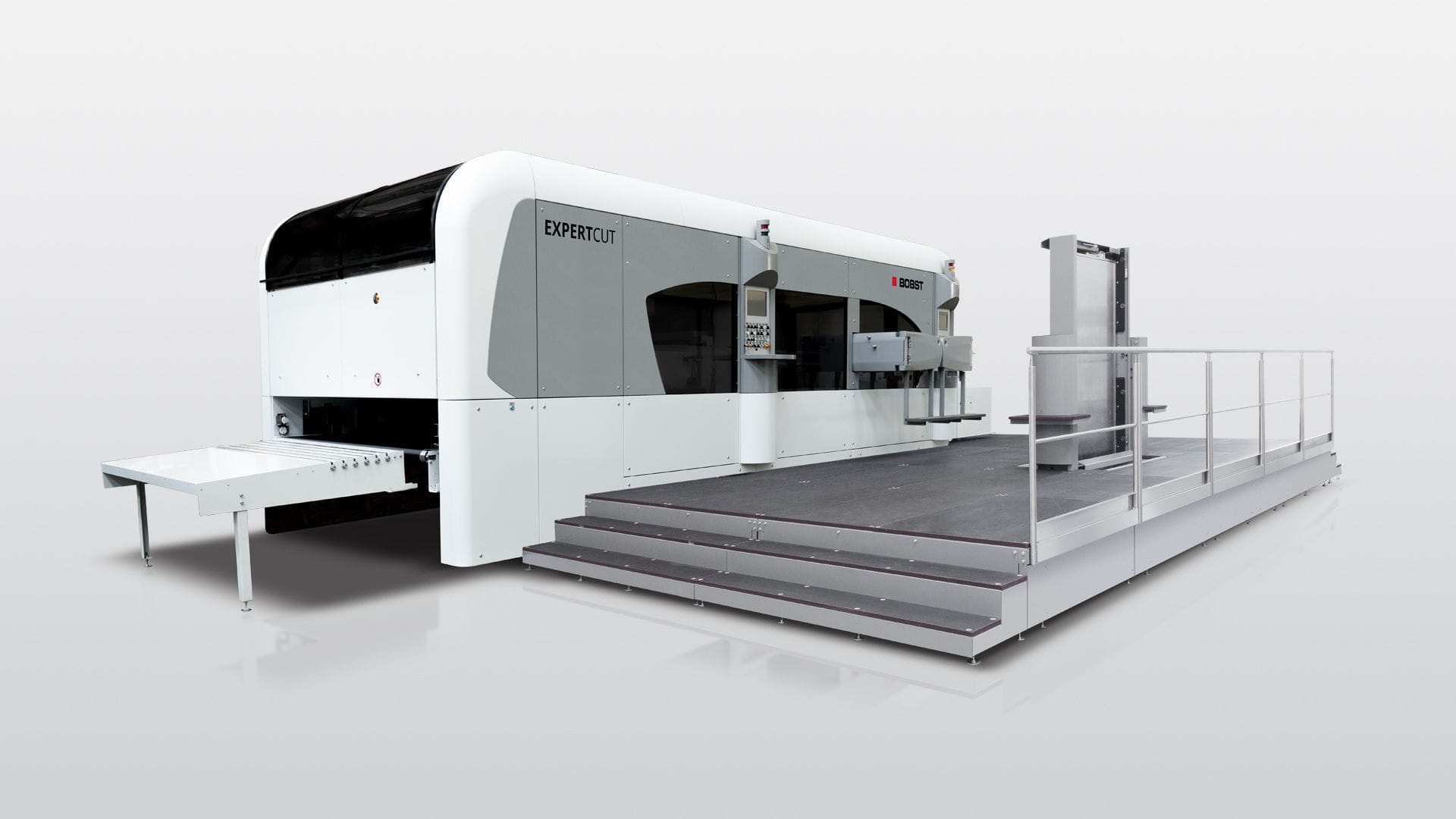 Die cutting machine - EXPERTCUT series - BOBST - sheet / for industrial ...