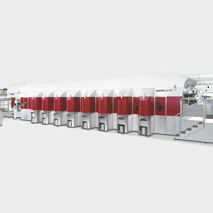 Carton flexographic press - MASTERFLEX-HD - BOBST - for packaging / Hot ...