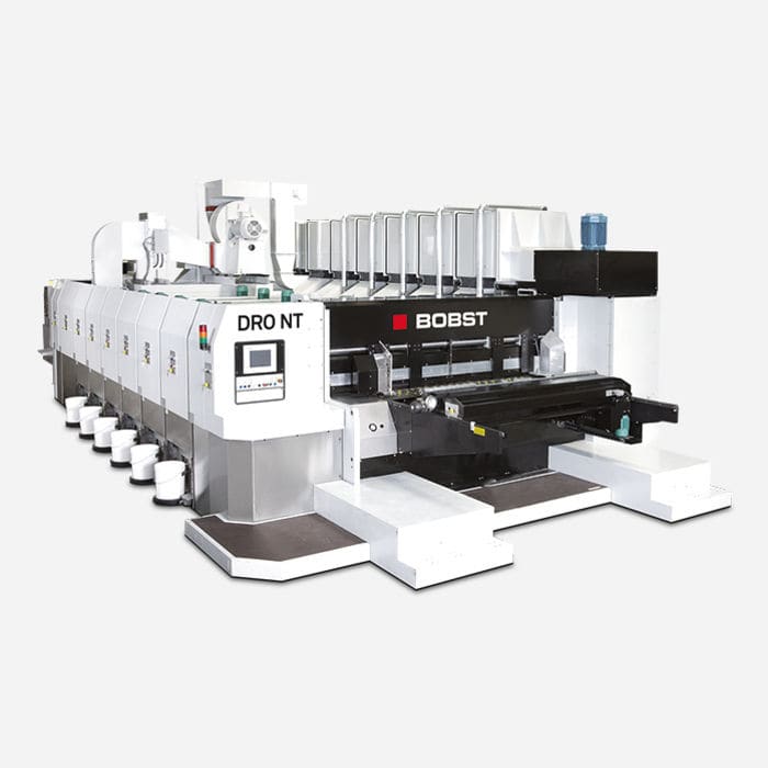 Die cutting machine - DRO 1628 NT series - BOBST - for cardboard / for ...