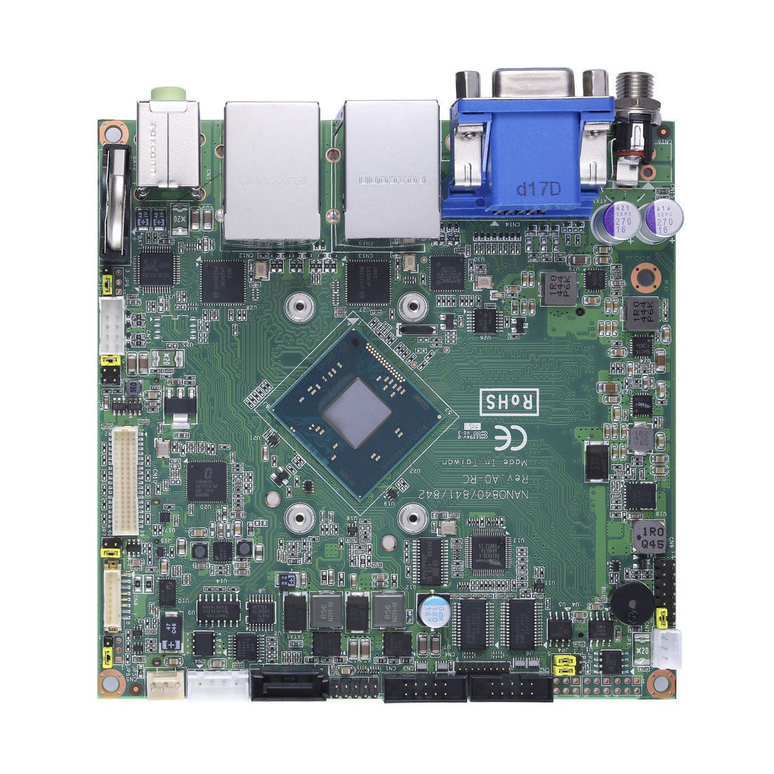 Nano-ITX motherboard - NANO842 - AXIOMTEK - Intel® Celeron® / quad-core / Intel®