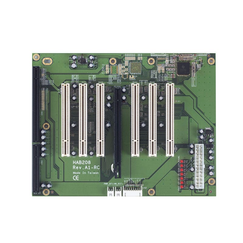 PCI backplane - HAB208 - AXIOMTEK - PCI Express / PICMG 1.3 / ATX