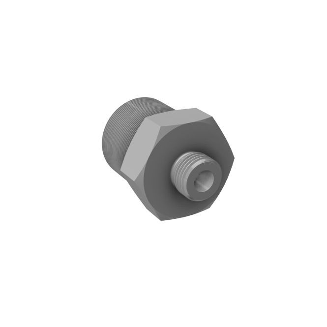 Industrial hydraulic adapter - WEH GmbH Verbindungstechnik - threaded ...
