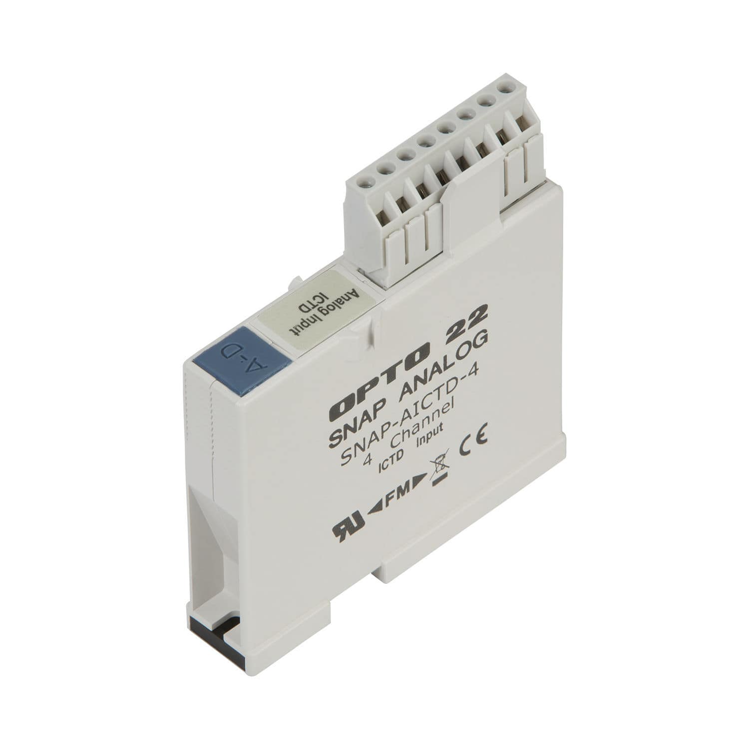 Analog input module - SNAP-AICTD-4 - Opto 22 - digital / serial / 8-channel