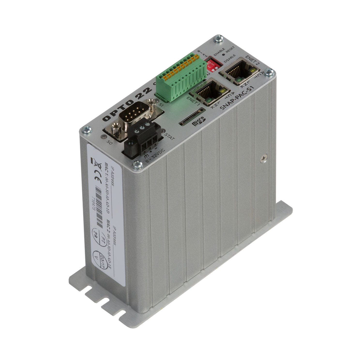 Compact programmable automation controller - SNAP-PAC-S1 - Opto 22 ...