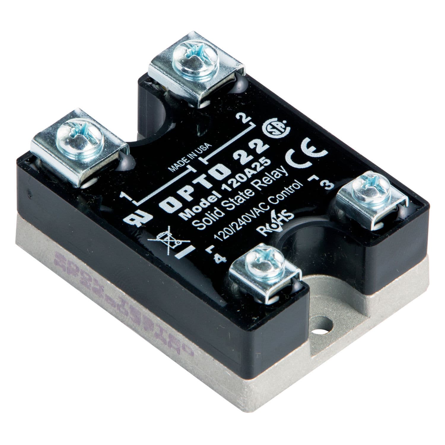 AC solid state relay - 120A25 - Opto 22 - flat / PCB / power
