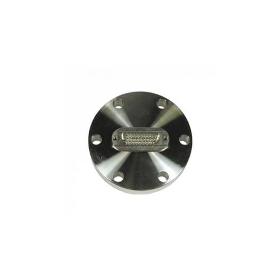 Data connector - 210-HD26-C40 - Allectra.com - DIN / male / flange