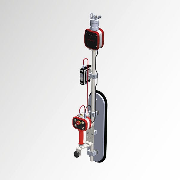 Glass plate vacuum lifting device - Ergo Glass Fixed - Binar Handling ...