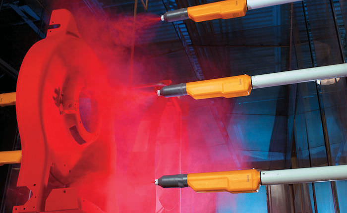 Powder coating gun - OptiGun® - Gema Switzerland - for paint ...