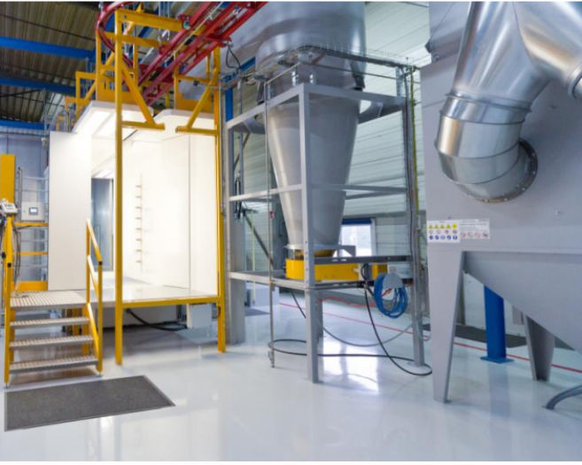 Cyclone powder coating booth - MagicPlus® - Gema Switzerland ...