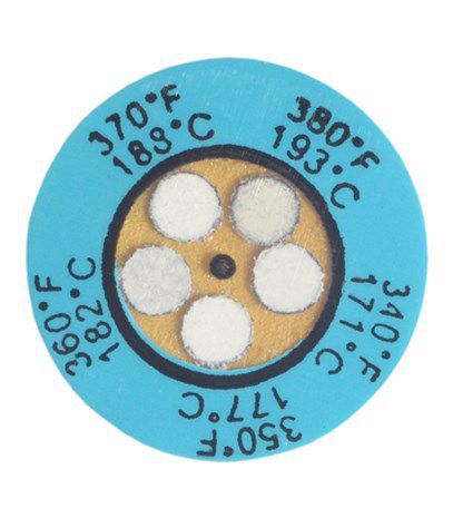 Temperature indicator - Thermax® 5 - Tempil - label / direct-reading ...