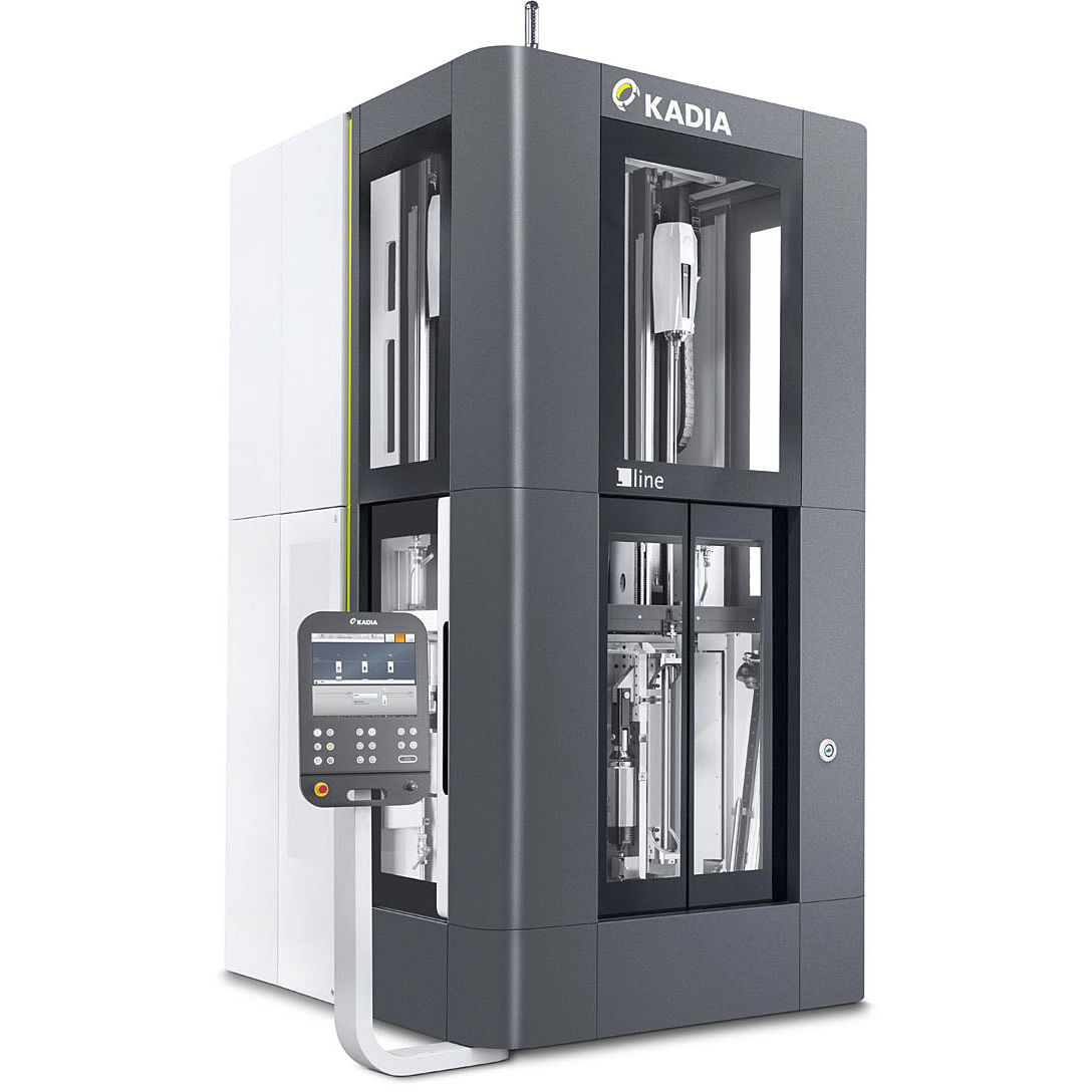 Machining honing machine - L LINE - KADIA Production - vertical / 3-spindle