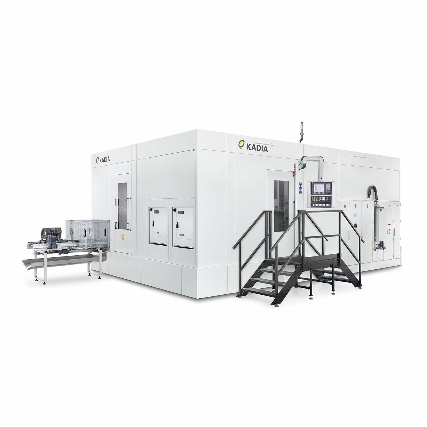Brush deburring cell - KADIA Production - milling / machining / NC