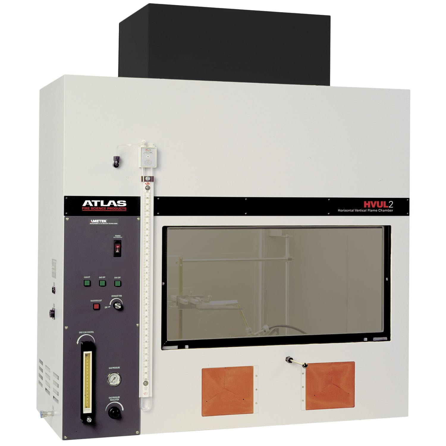 Flammability test cabinet - HVUL2 - Atlas Material Testing Technology ...