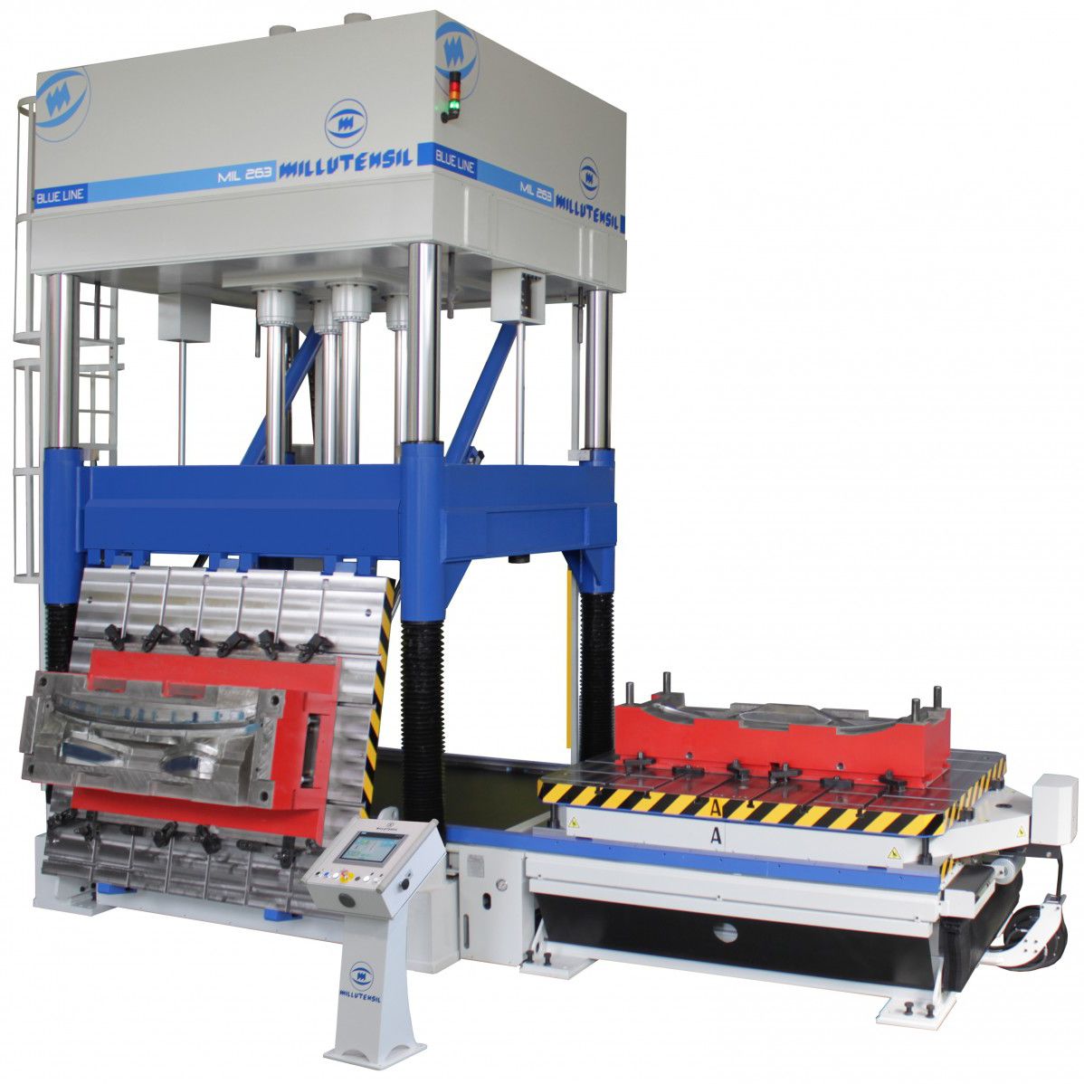 Oleodynamic press - MIL 26 series - Millutensil - riveting / test / die ...