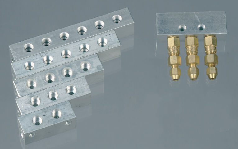 6-way manifold - DRT - Azeta Zeo Asioli - aluminium / for centralized ...