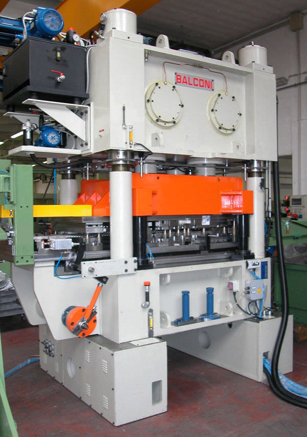 High-speed blanking press - Balconi - for aluminum / ram / eccentric