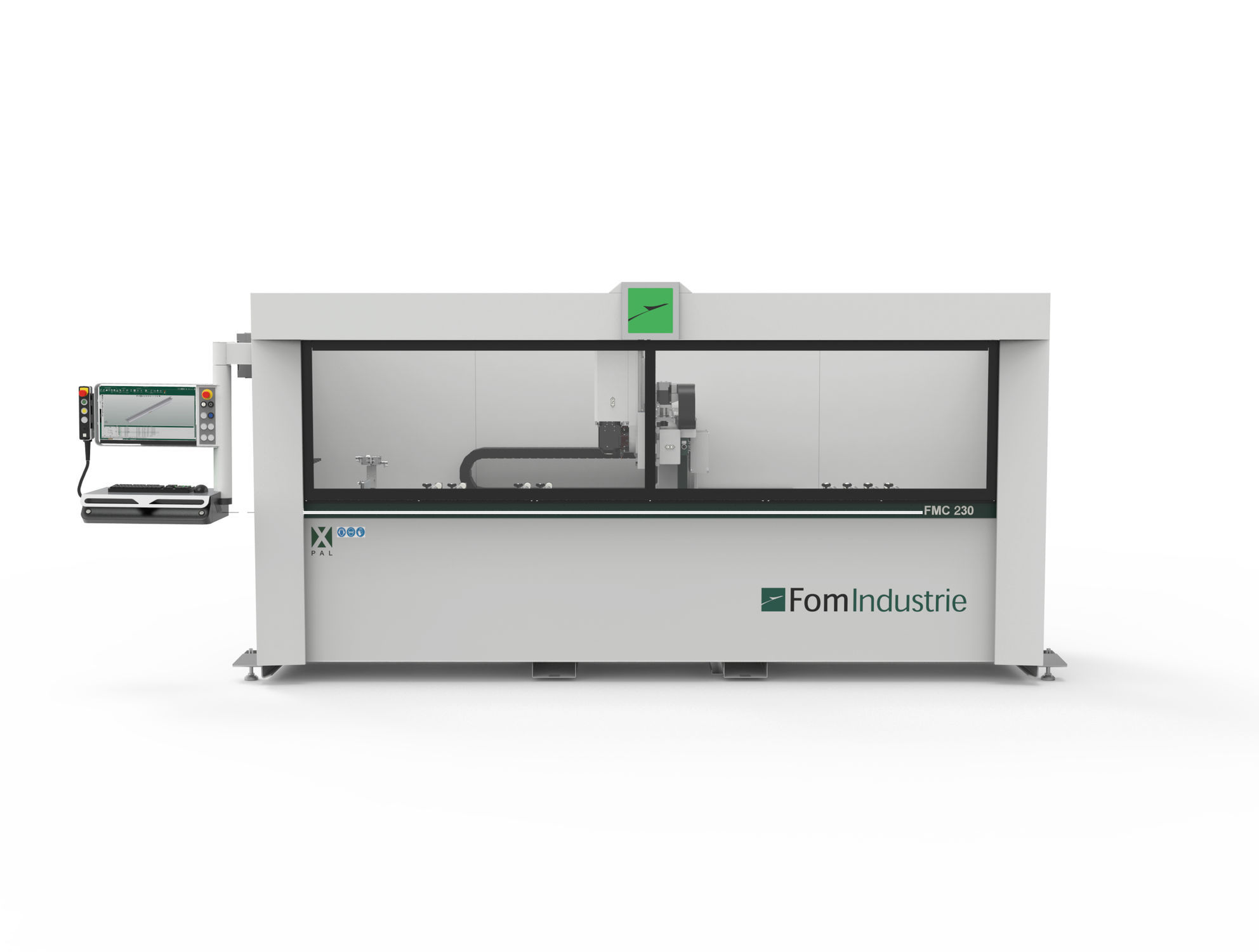 4-axis machining center - FMC SERIE DUE - Fom Industrie Aluminium ...