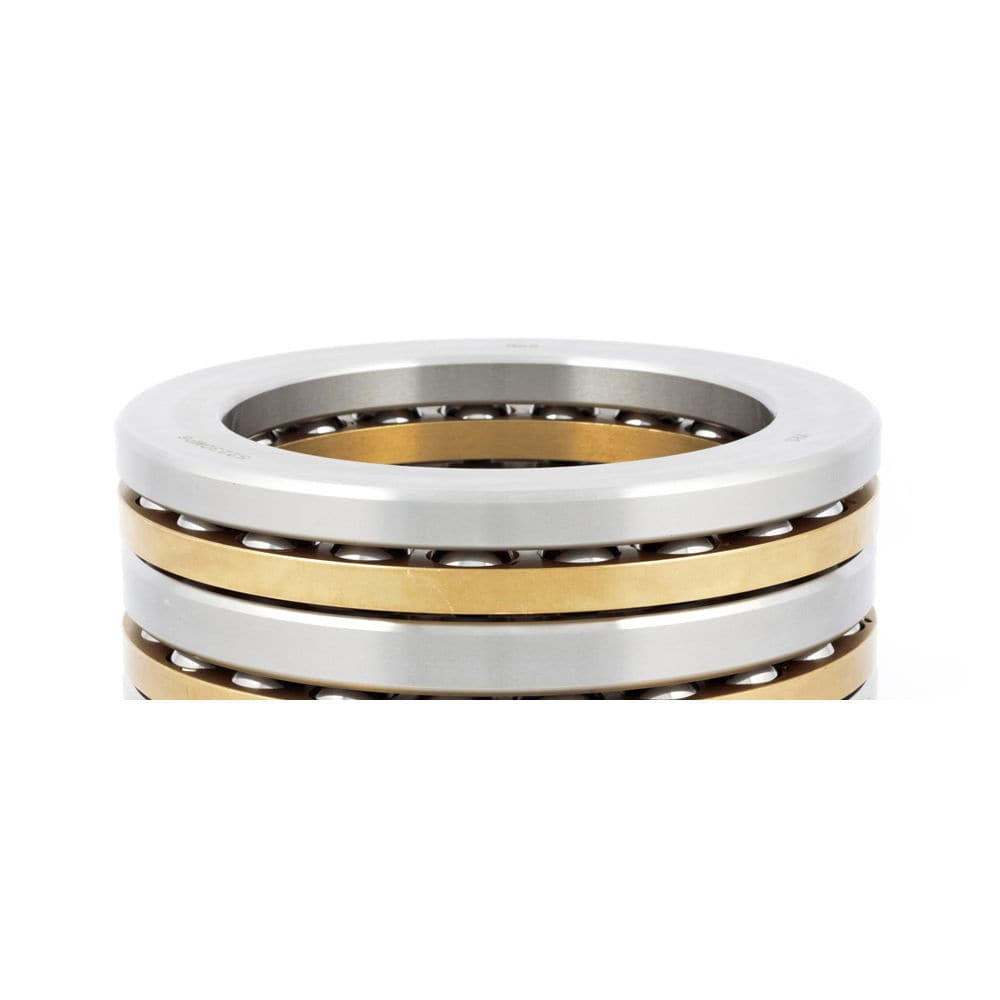 Double-direction thrust ball bearing - RKB Europe - with brass cage