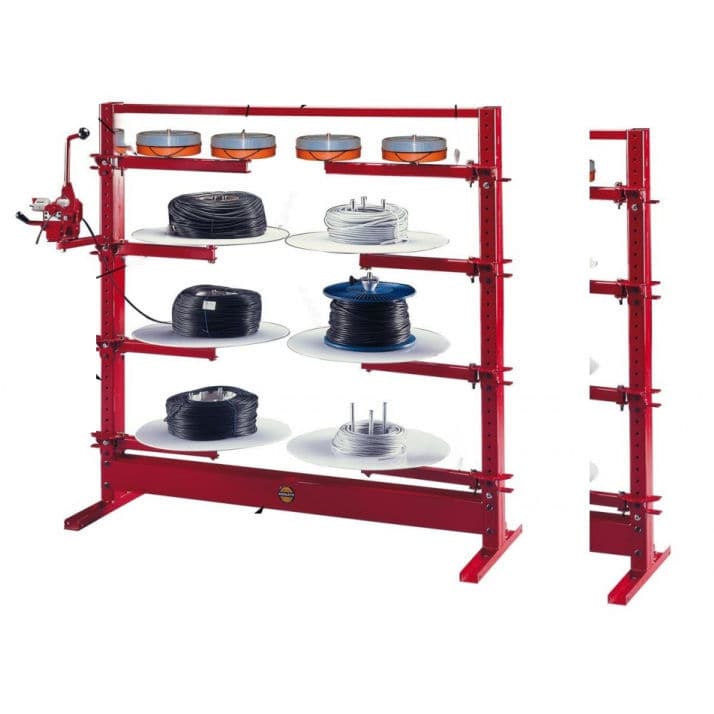 Workshop racking - SU - MECCANICA NICOLETTI - mobile / adjustable ...