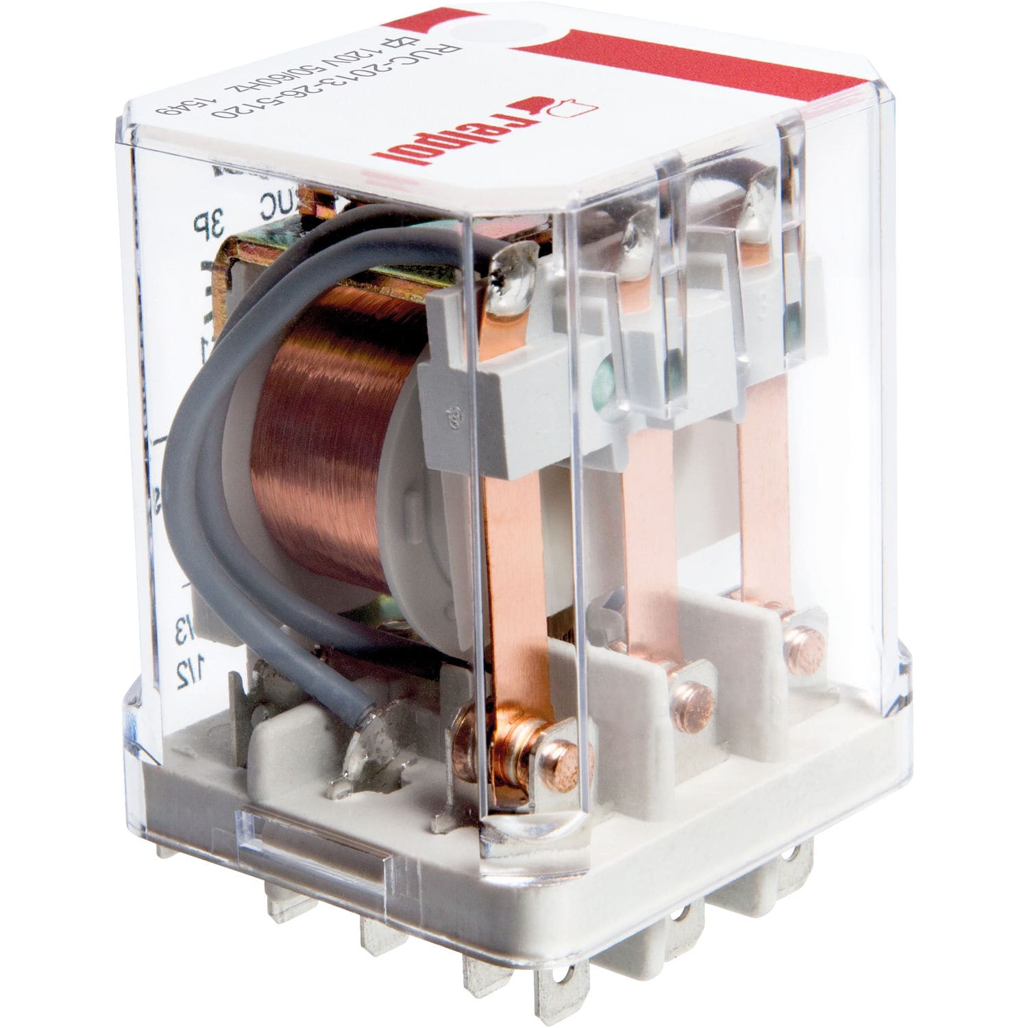 24VDC electromechanical relay - RUC series - RELPOL - AC / 2 NO / 3 NO