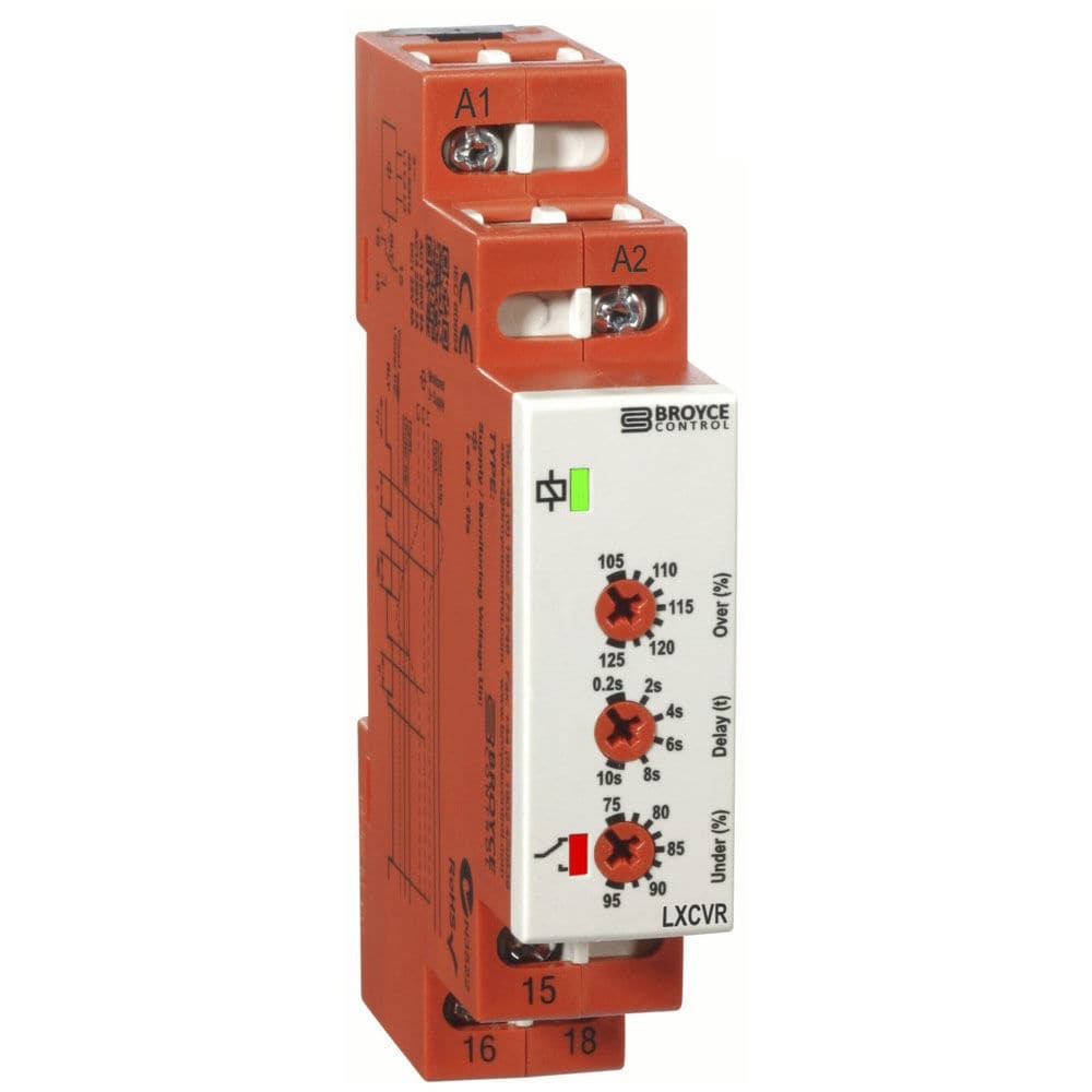 Over-voltage control relay - LXCVR - Broyce Control - under-voltage ...