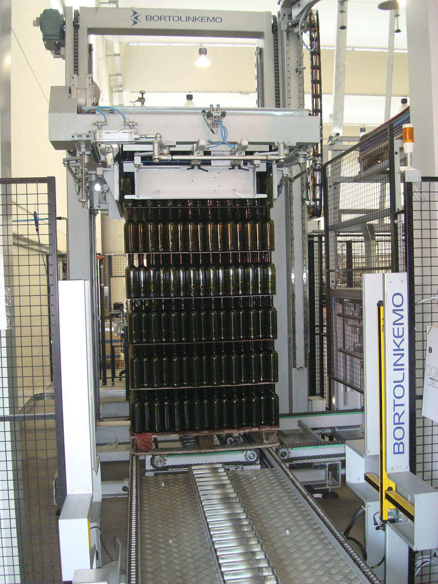 Bottle depalletizer - SP90P - Bortolin Kemo
