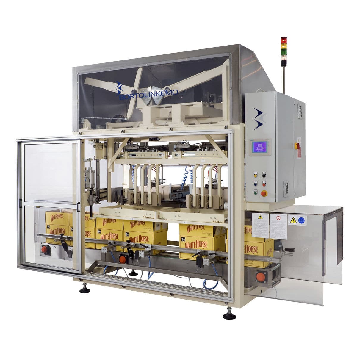 Cardboard box insertion machine - MA91 Series - Bortolin Kemo - partition