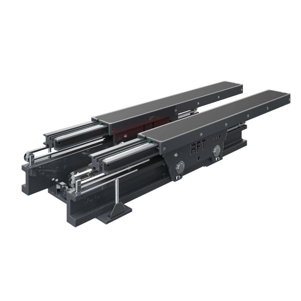 Telescopic pallet fork - Römer Fördertechnik GmbH / RFT - robust