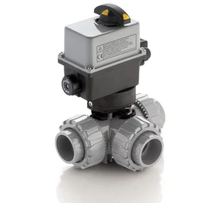 Ball valve - LKDAC/CE - FIP - Formatura Iniezione Polimeri - electric ...