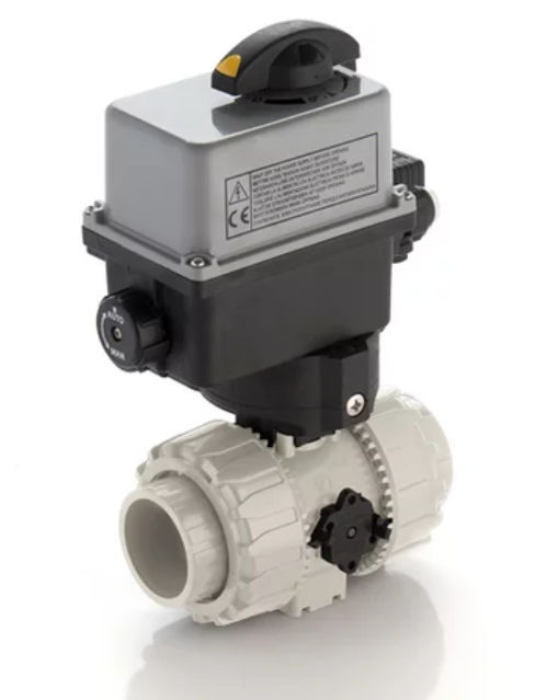 Ball valve - VKDFM/CE - FIP - Formatura Iniezione Polimeri - electric ...