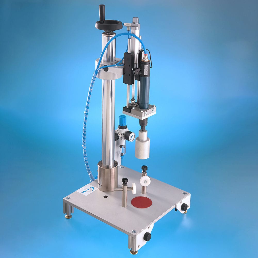 Pneumatic screw capping machine - AV11 - COVEN EGIDIO - semi-automatic ...