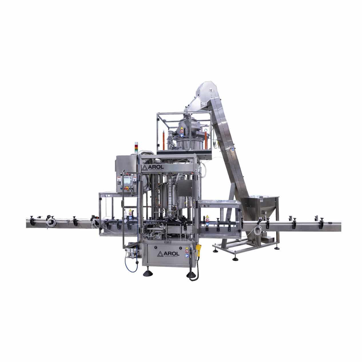 Pressure capping machine - EURO PP - AROL Closure systems - automatic ...