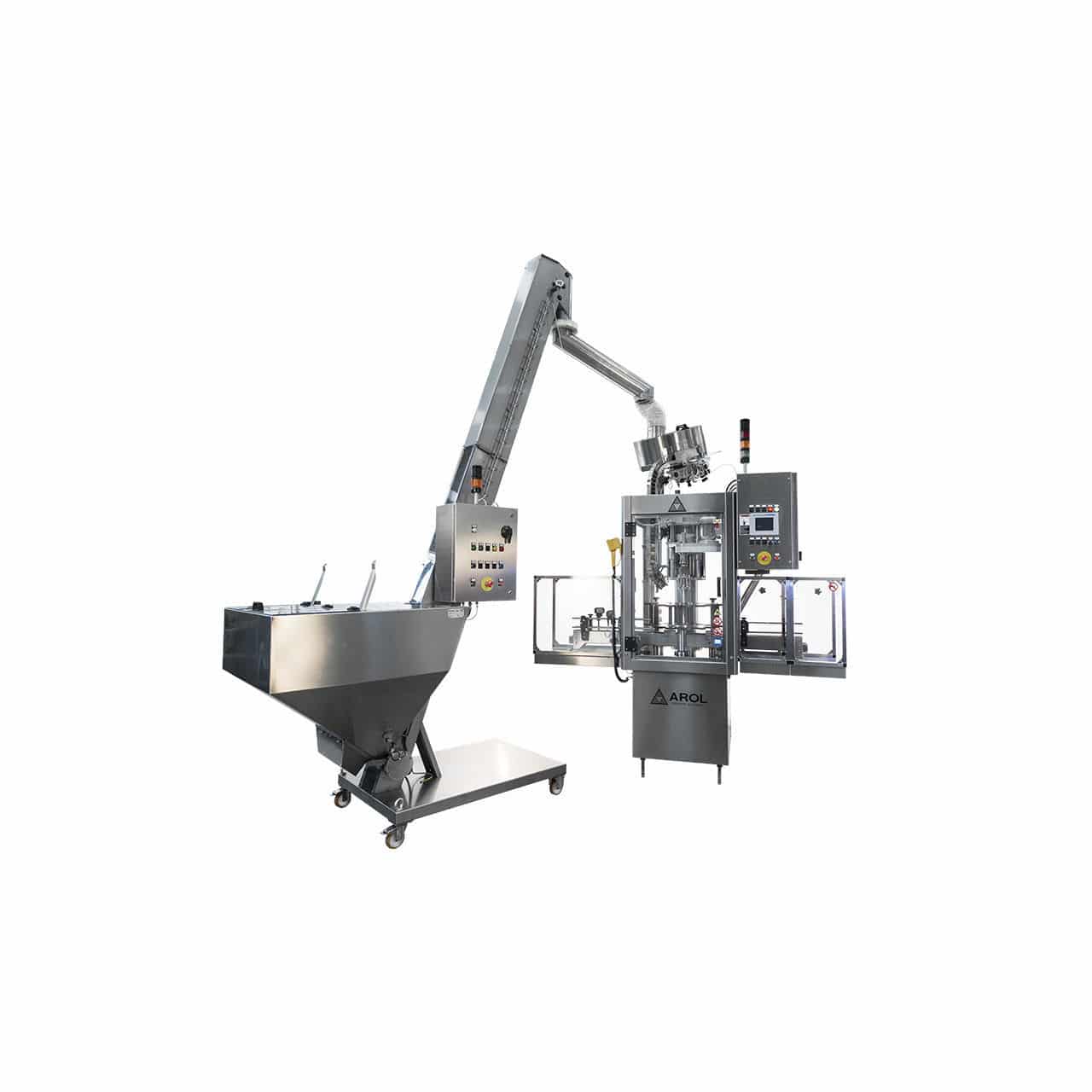 Linear capping machine - EAGLE VA - AROL Closure systems - automatic ...
