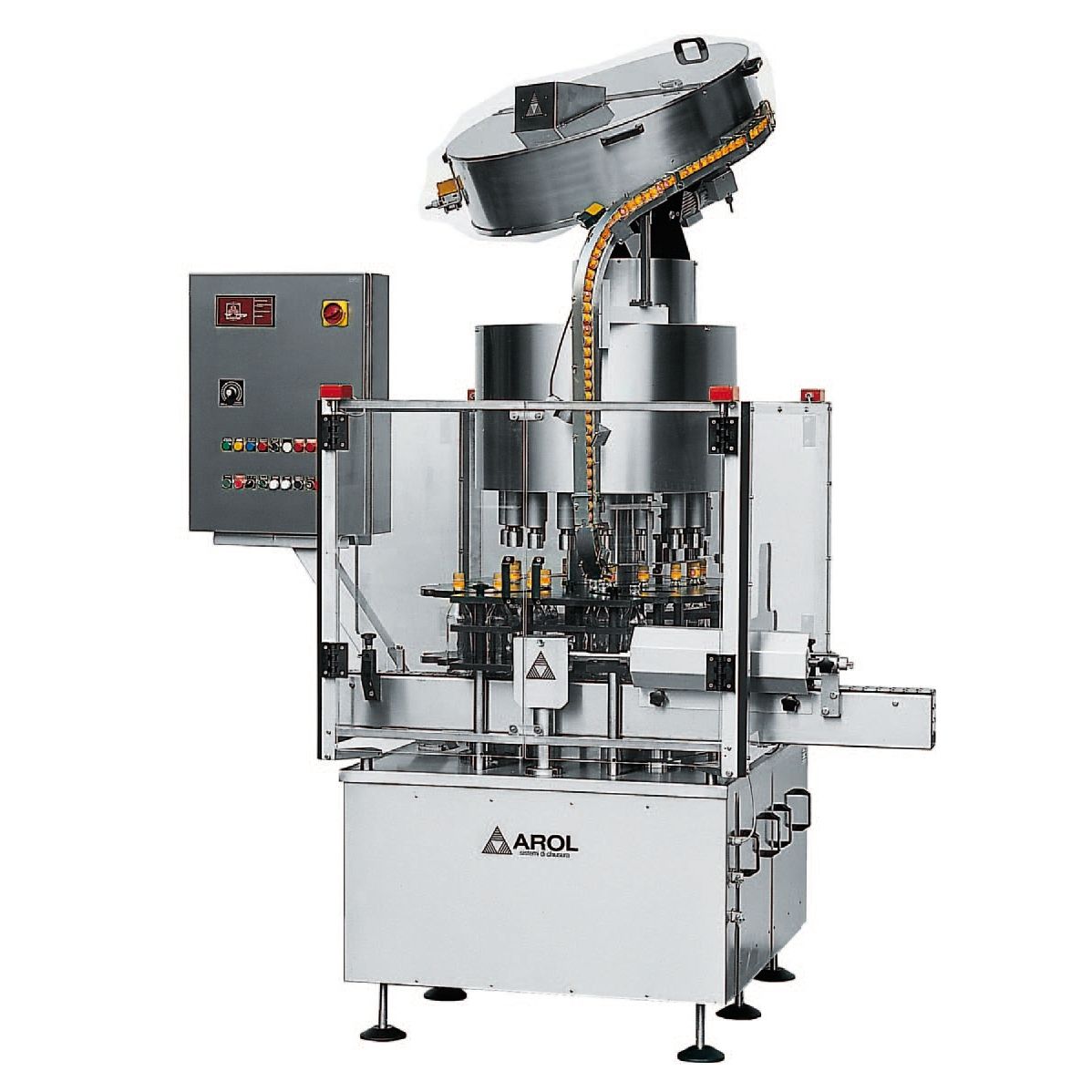 Pressure capping machine - KAMMA PKV - AROL Closure systems - automatic ...