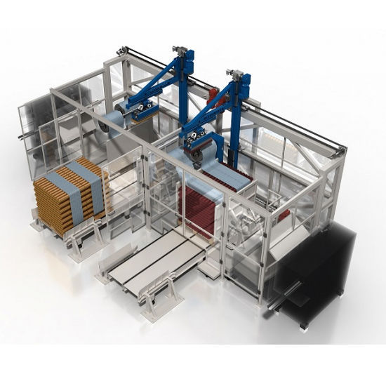 Robotic depalletizer - TS 40 ST/AL - CLEVERTECH - automatic / for ...