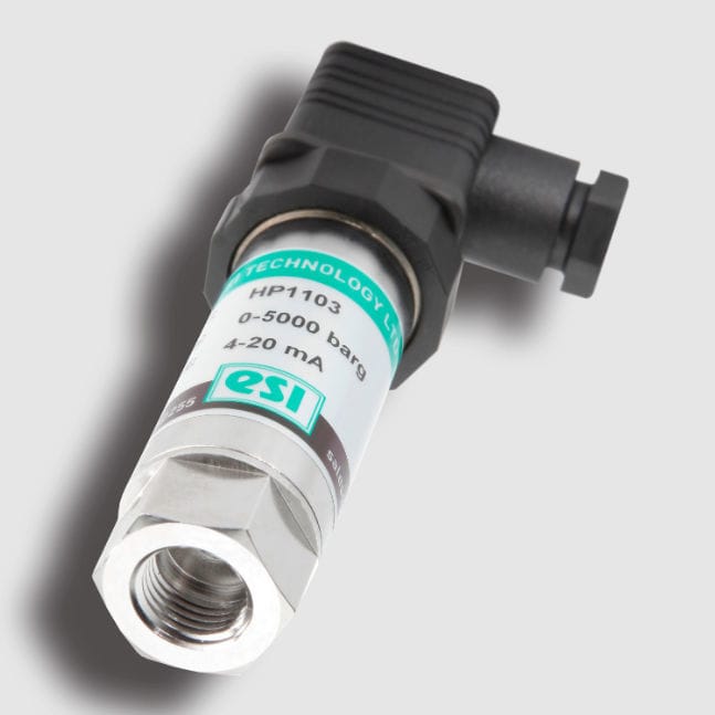 Relative pressure transmitter - HP1000 - ESI Technology Ltd - 4-20 mA ...