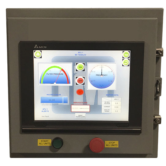 Control panel - I-Maid - Industrial Maid