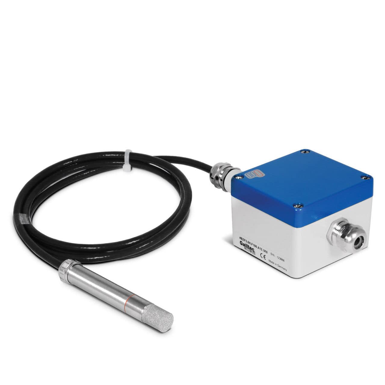 Relative humidity and temperature transmitter - BZ - Galltec Mess- und Regeltechnik GmbH - wall ...