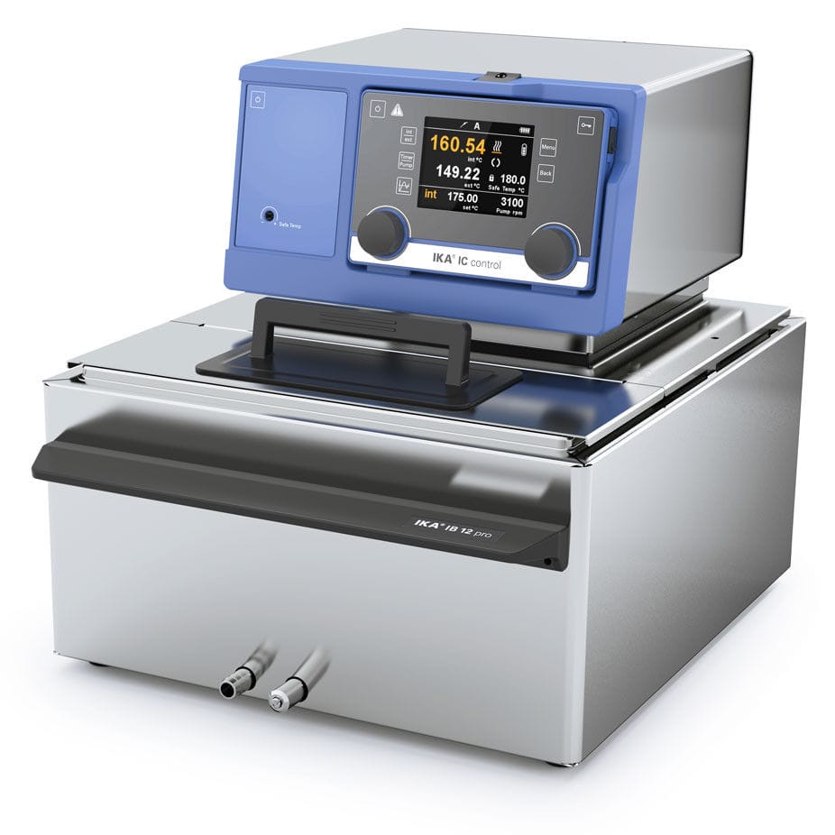 Stainless steel thermostatic bath - IC control pro 12 c - IKA - for ...