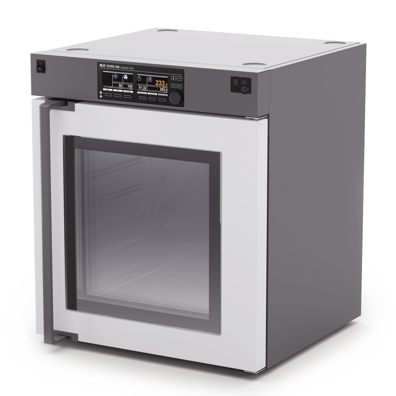 Cabinet oven - IKA OVEN 25 control - dry glass - IKA - drying / aging ...