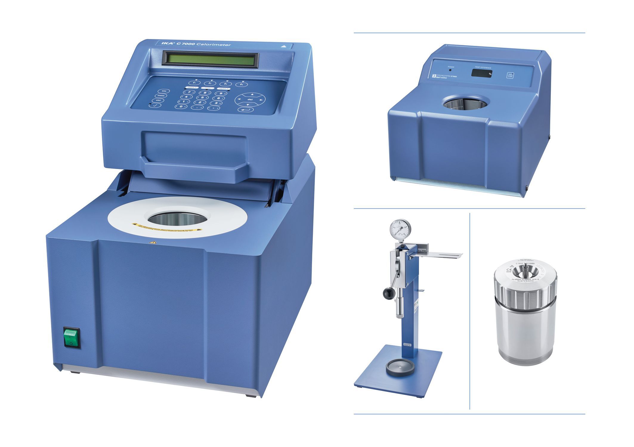Oxygen bomb calorimeter - C 7000 basic - IKA
