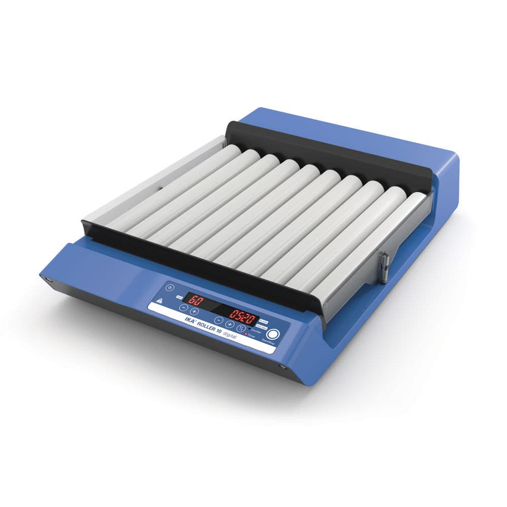 Roller laboratory shaker - ROLLER 10 series - IKA - digital / test tube ...