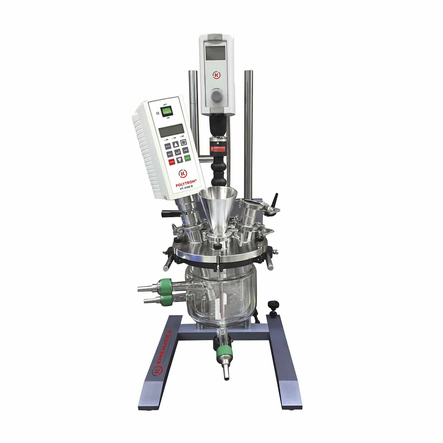Laboratory reactor - RT 2 - KINEMATICA AG - low-pressure