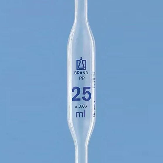 Volumetric pipette - 30002 - BRAND - single-channel / polypropylene ...