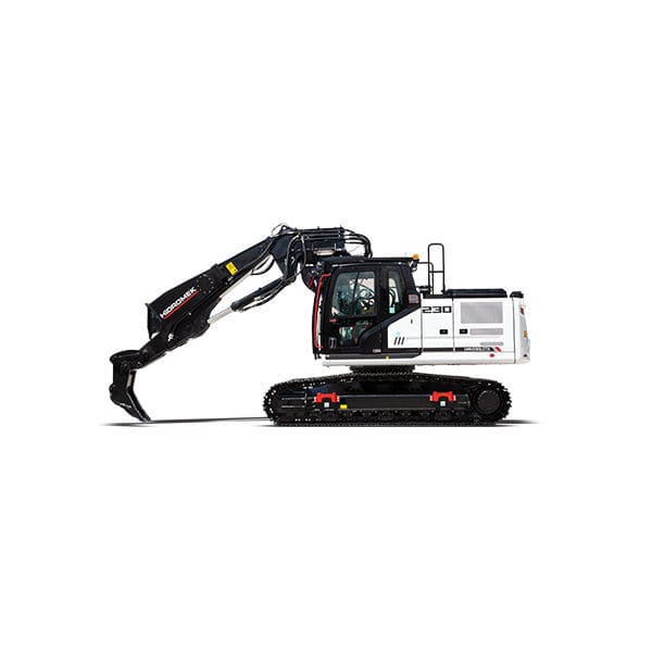 Medium excavator - HMK 230 LC TX - HIDROMEK co. - crawler / diesel
