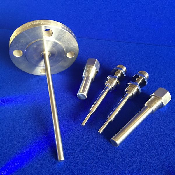 Flange thermowell - MTW - Thermal Detection - threaded / stainless ...